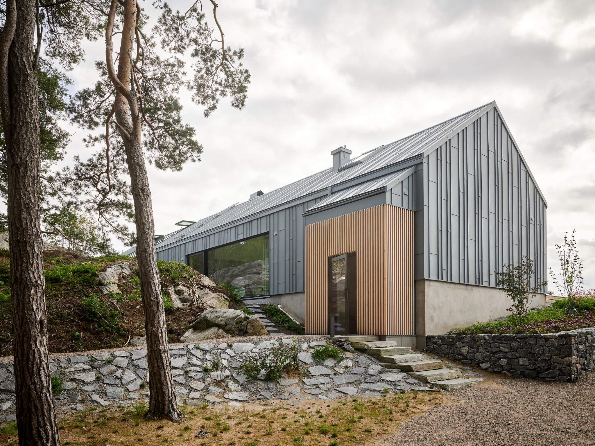 Villa Havsbris - Alufront